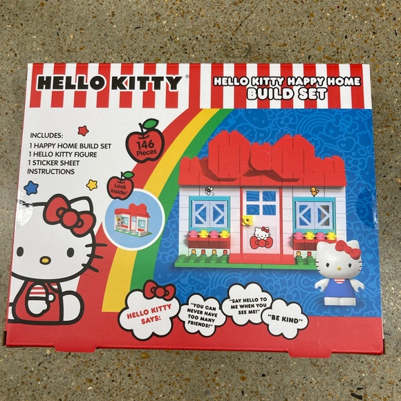 Toys | Nwt Hello Kitty Happy Home Build Set | Poshmark